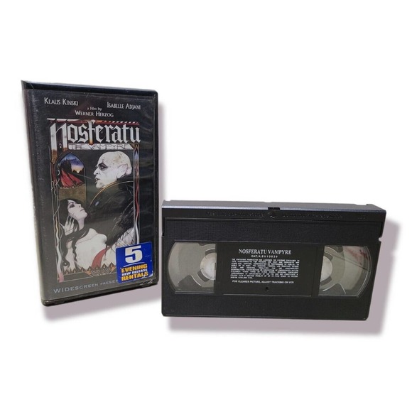 other | Media | Nosferatu The Vampire Vhs Horror Movie Clamshell ...